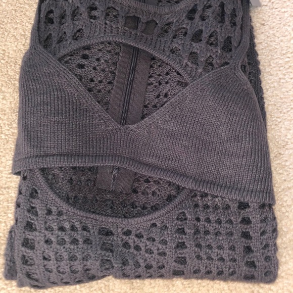 LUXE TO KILL | Pants & Jumpsuits | Luxe To Kill Grey Crochet Rave One ...